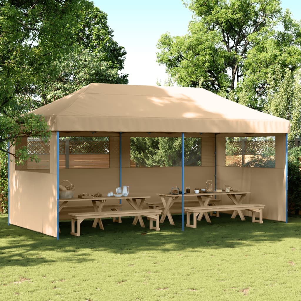 Tienda de fiesta | Carpa de fiesta plegable Pop-Up con 3 paredes ...