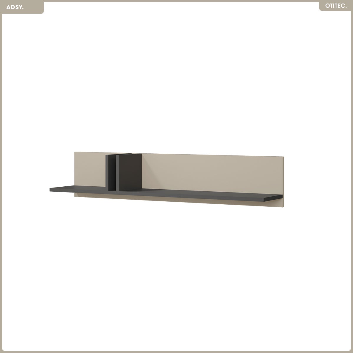Étagère murale - L.110 x H.22 x P.22 - ADSY | Leroy Merlin