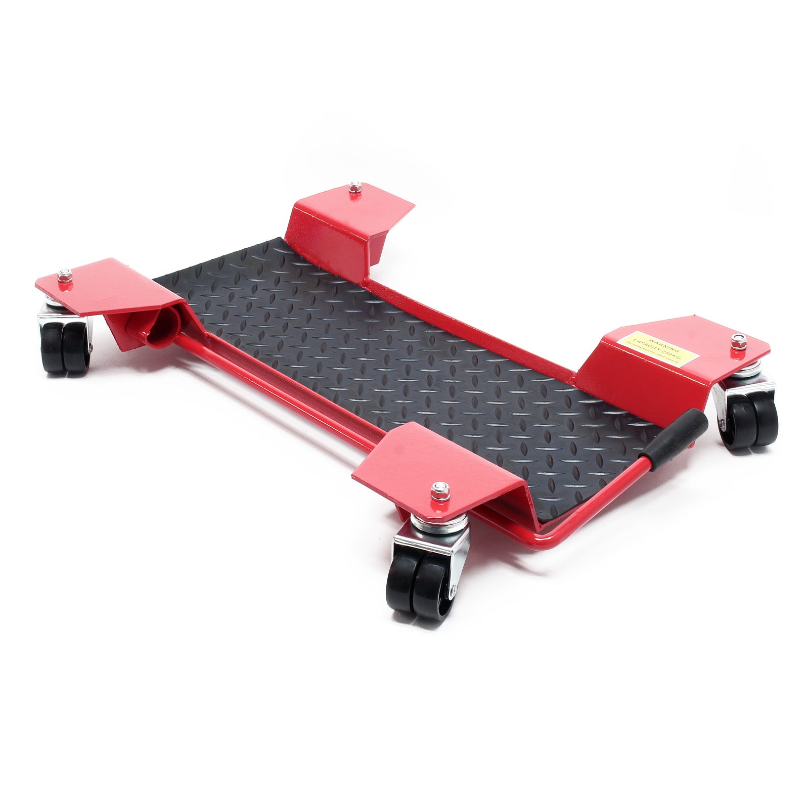 Wiltec Rane moto Chariot roulant Moto Déplacement Rail 60 x 42 x 7,5 cm ...