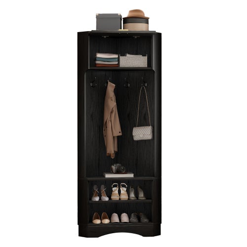 Ensemble de garde-robe Armoire moderne, armoire de couloir, 4 crochets ...