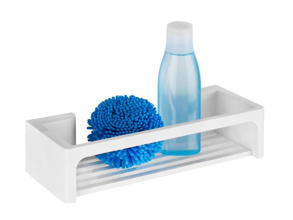 Étagère salle de bain BRALIA, Power - Loc, blanc, WENKO, WENKO | Leroy ...