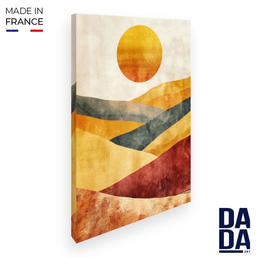 Toile murale Paysage ensoleillé / 100x140cm / Fabriqué en France ...