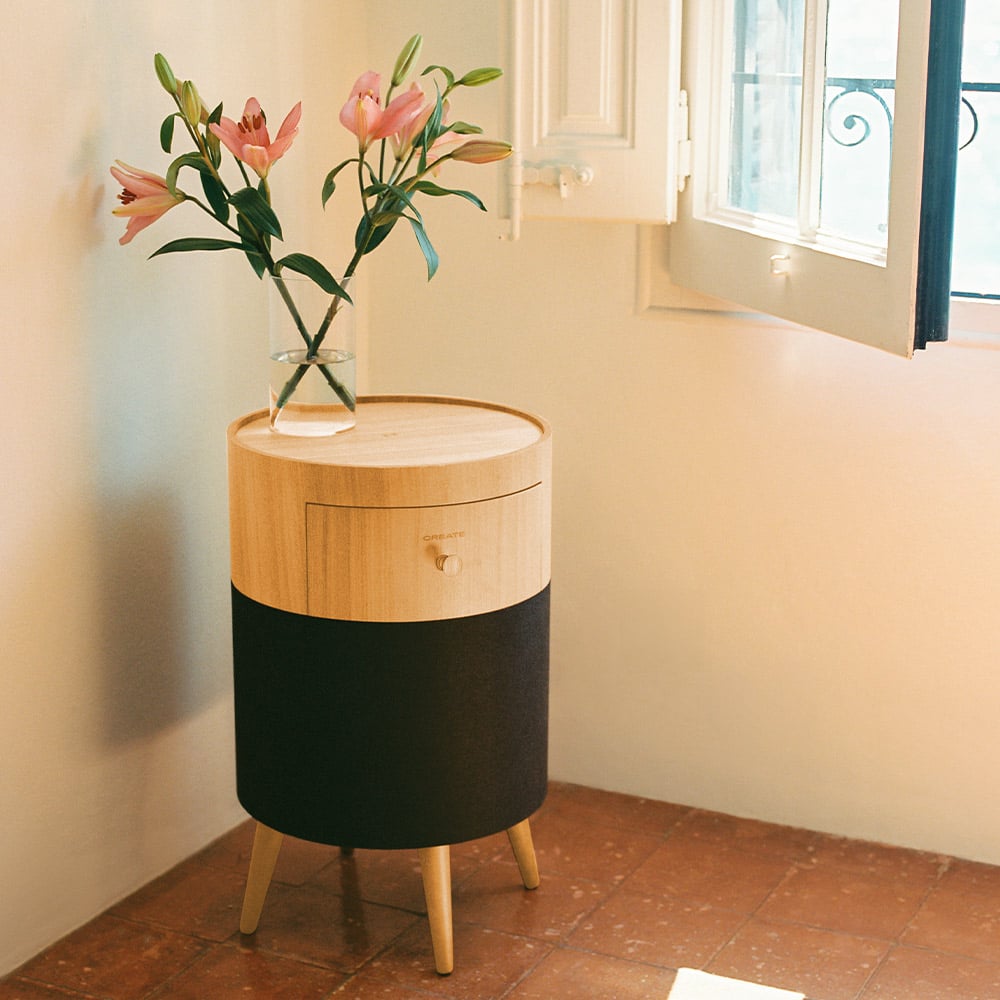 CREATE - SPEAKER TABLE BASS - Tavolo speaker con subwoofer, bluetooth ...