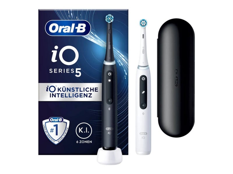 Oral-B iO Series 5 Nero/Bianco con 2Ã‚Â° manipolo 415121 | Leroy Merlin