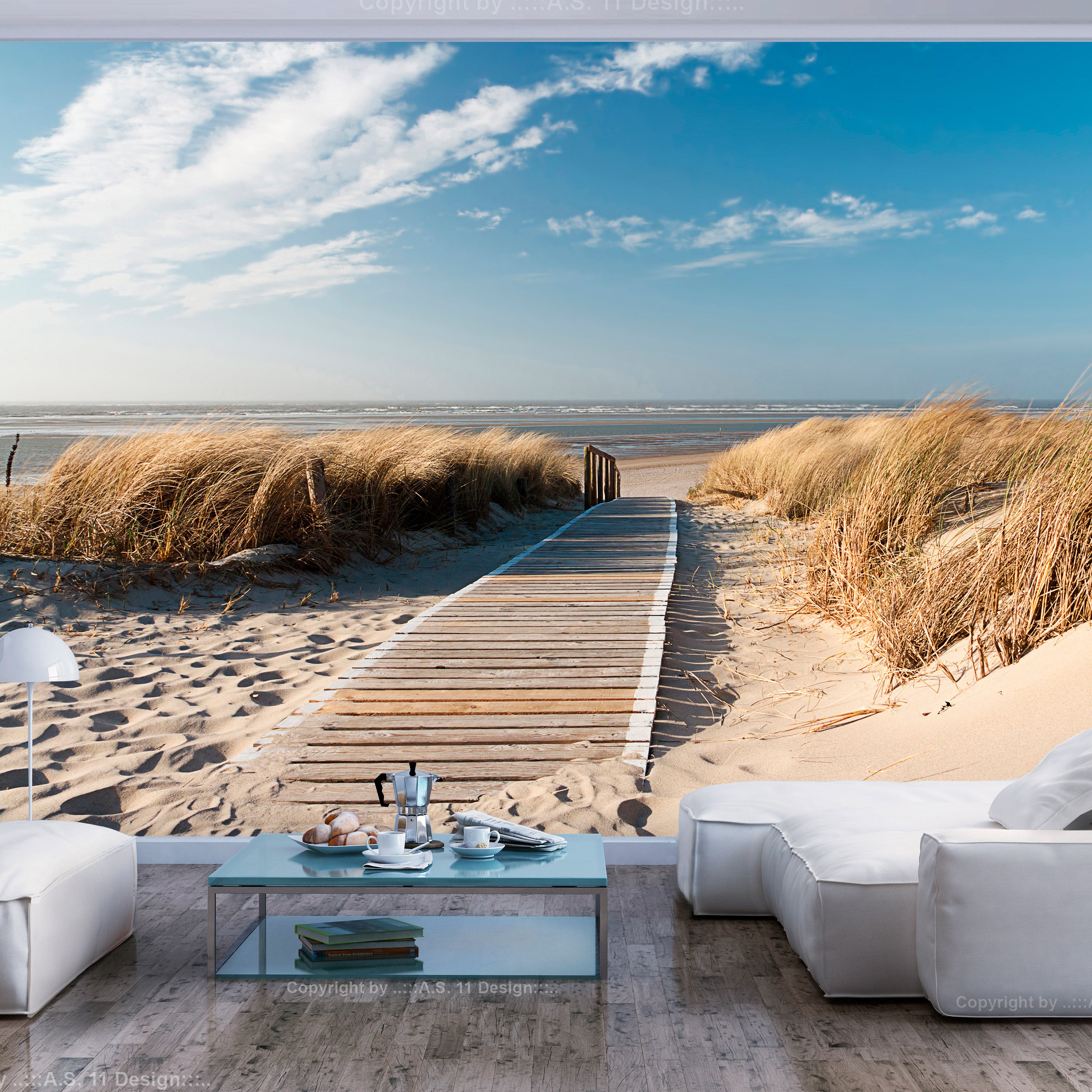 Papier peint - Plage - Mer du Nord, Langeoog [245x193] | Leroy Merlin