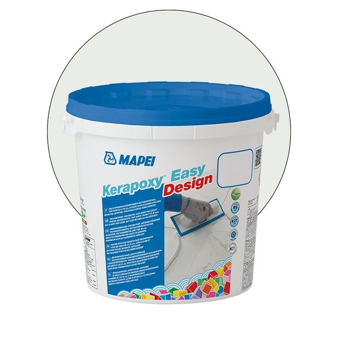 KERAPOXY EASY DESIGN 3Kg MAPEI - 103 Blanc lune - 3 Kg | Leroy Merlin