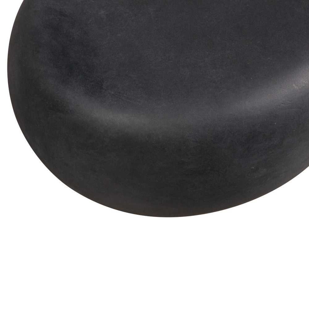 Table basse organique en fibre d'argile - Gris anthracite | Leroy Merlin