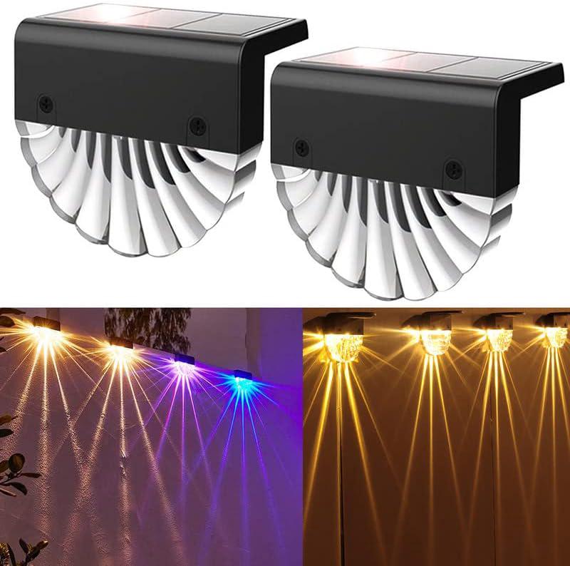 Lot de 2 lampes solaires pour jardin extérieur, lampe solaire pour la décoration de jardin ...