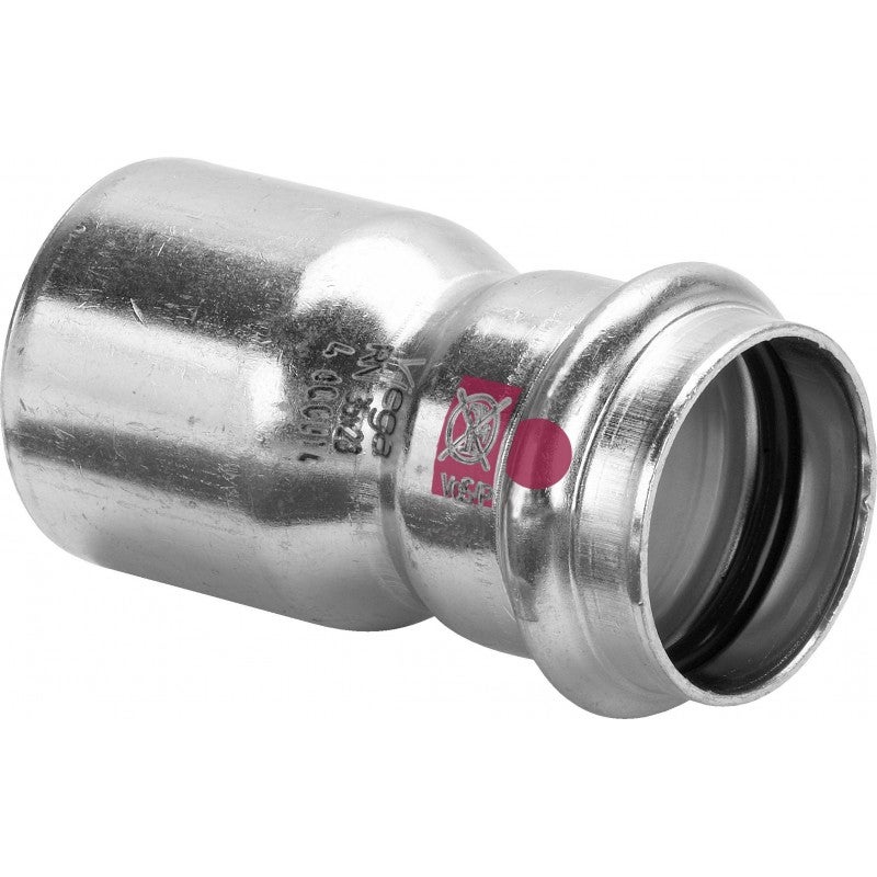 Réduction électrozingué M-F 42-35 à sertir - VIEGA SARL | Bricoman