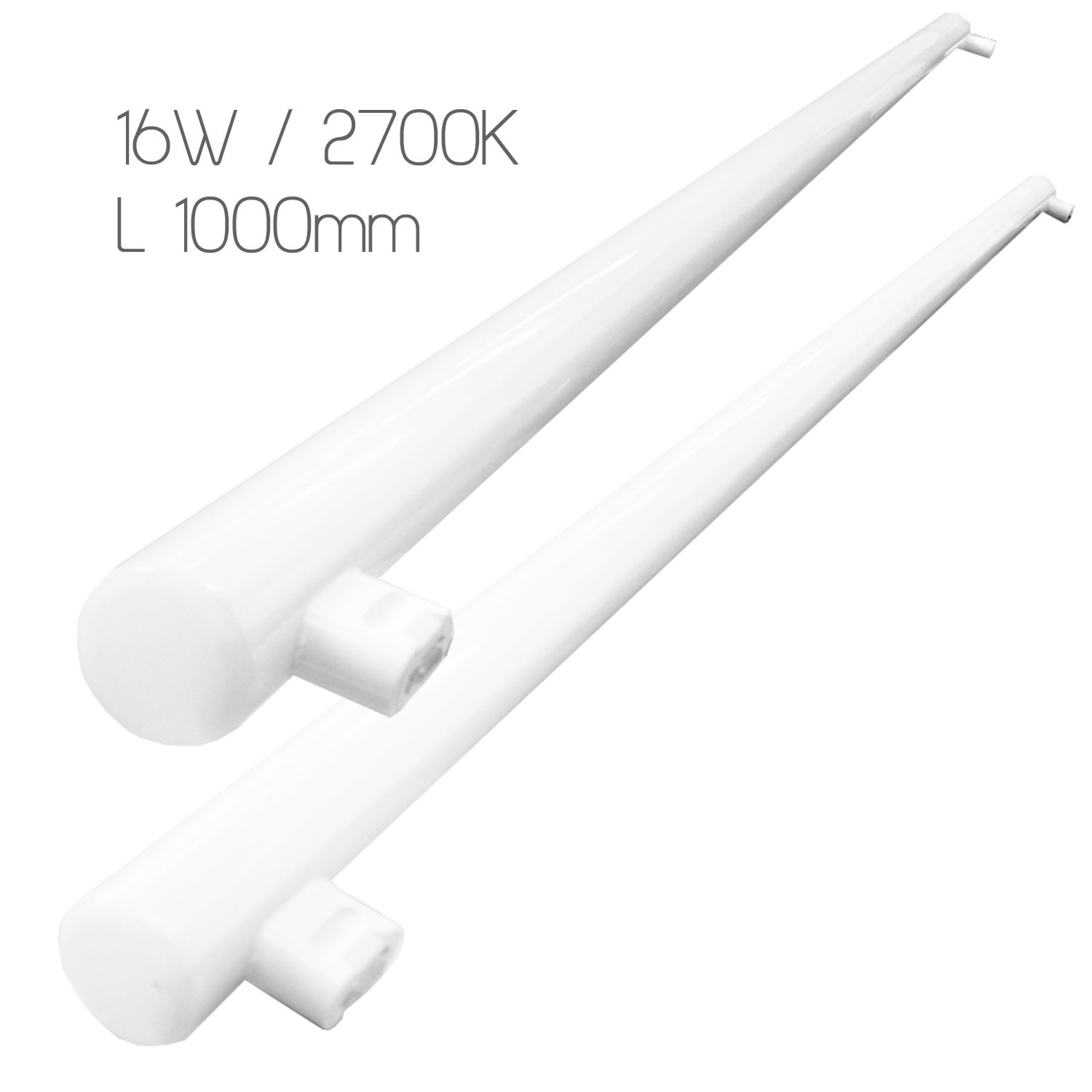 Lampara Linestra Led 2C 30X1000 16W Luz Calida (2700K) | Leroy Merlin