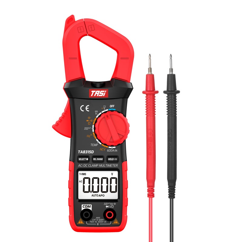 Pinza amperimétrica digital TA8315D, probador profesional, multímetro ...