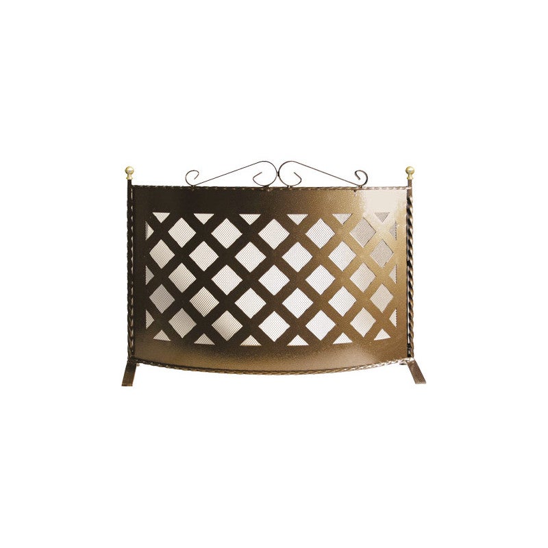 Parachispas de rejilla curva mod. 688/A – protección de chimenea de ...