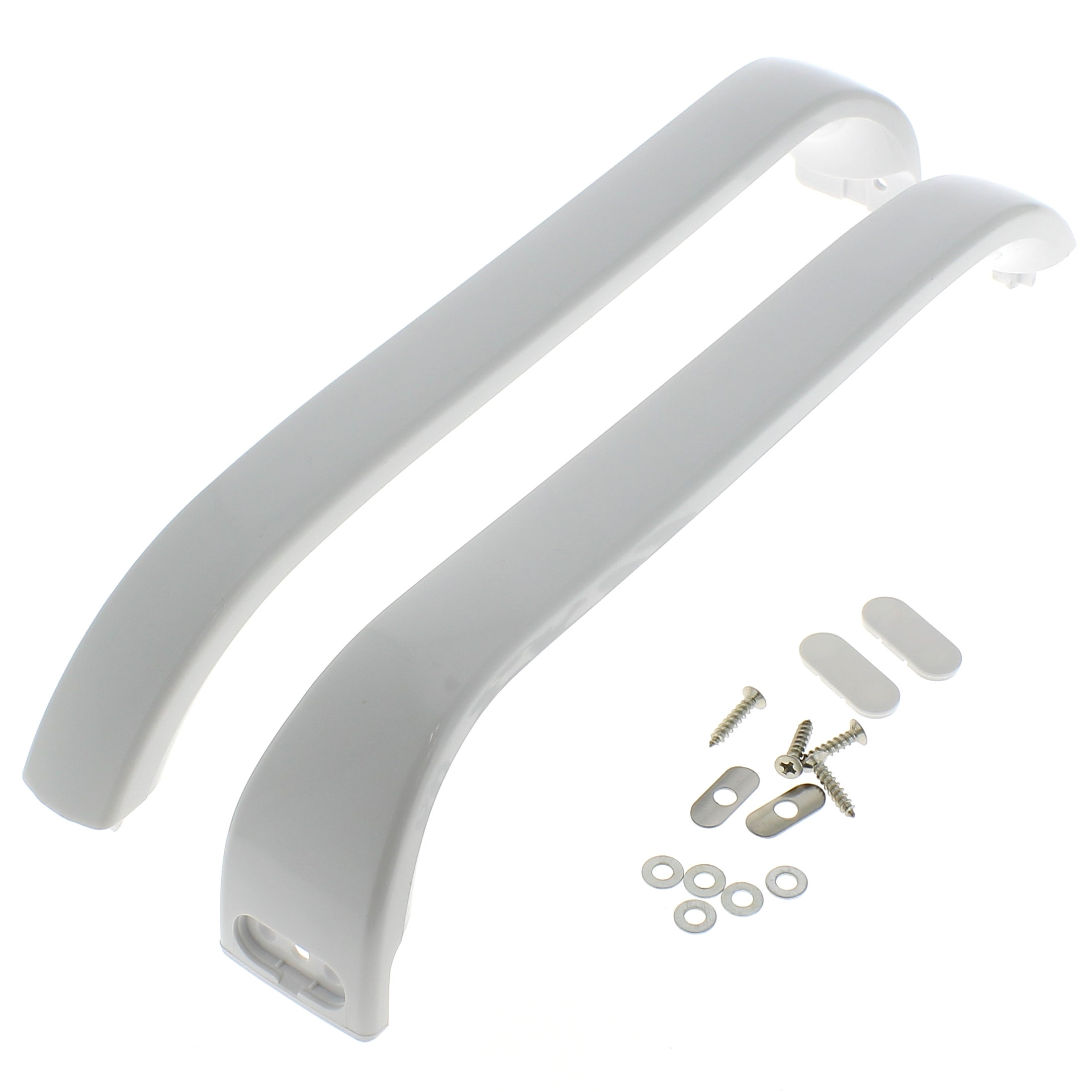 Poignee blanche par 2, 00369542 pour Refrigerateur Bosch | Leroy Merlin