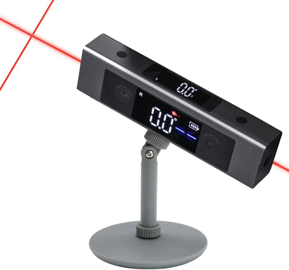 Règle graduée et inclinomètre numérique avec fonction de mesure d'angle ...