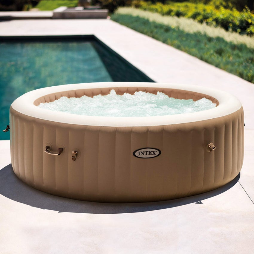 Spa gonflable 216x71 Cm Hydromassage Bubble Massage Pure Intex 28428 ...