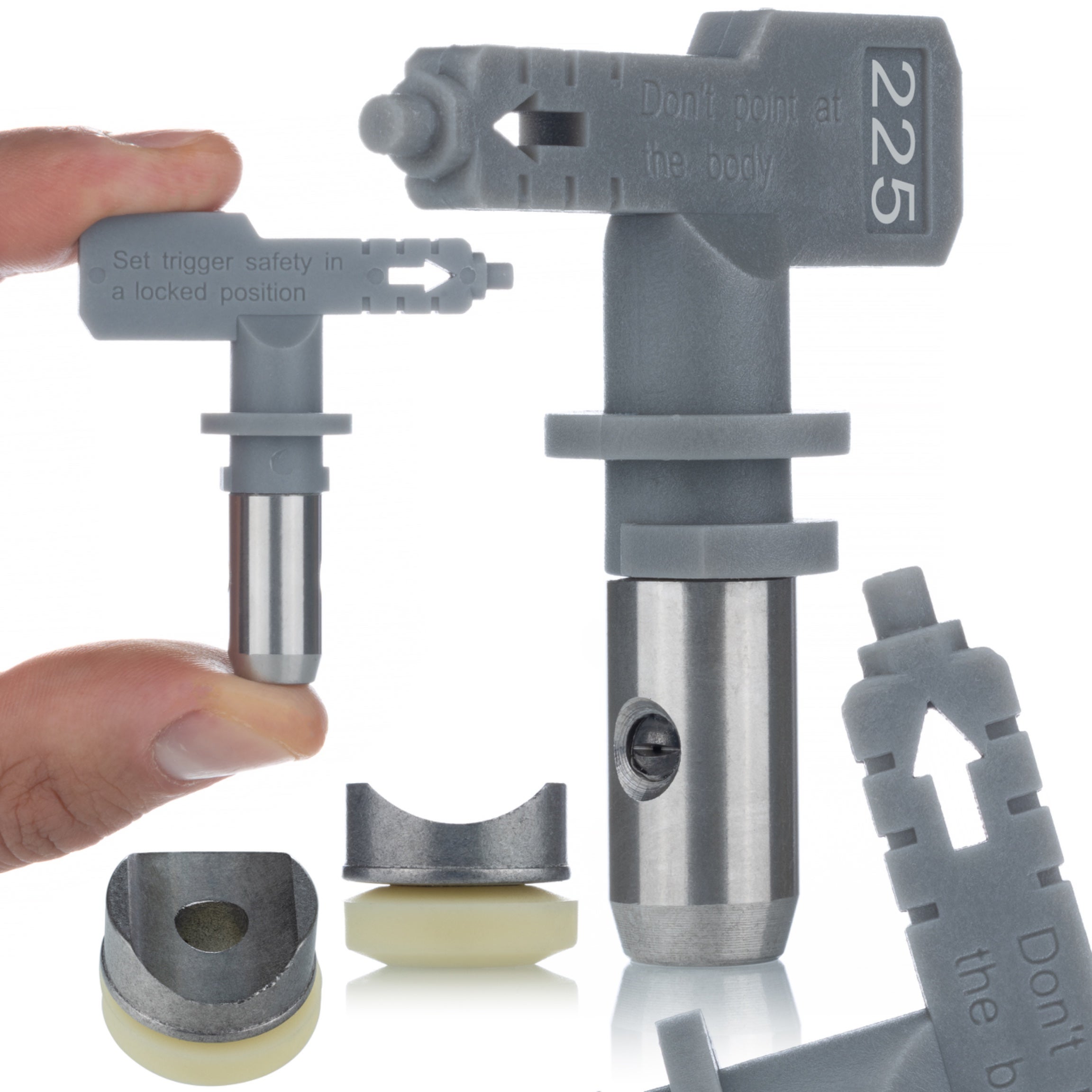 Buse de Pulvérisation Airless Hi-Flow 225 – Jet 10 cm | Haute Précision ...