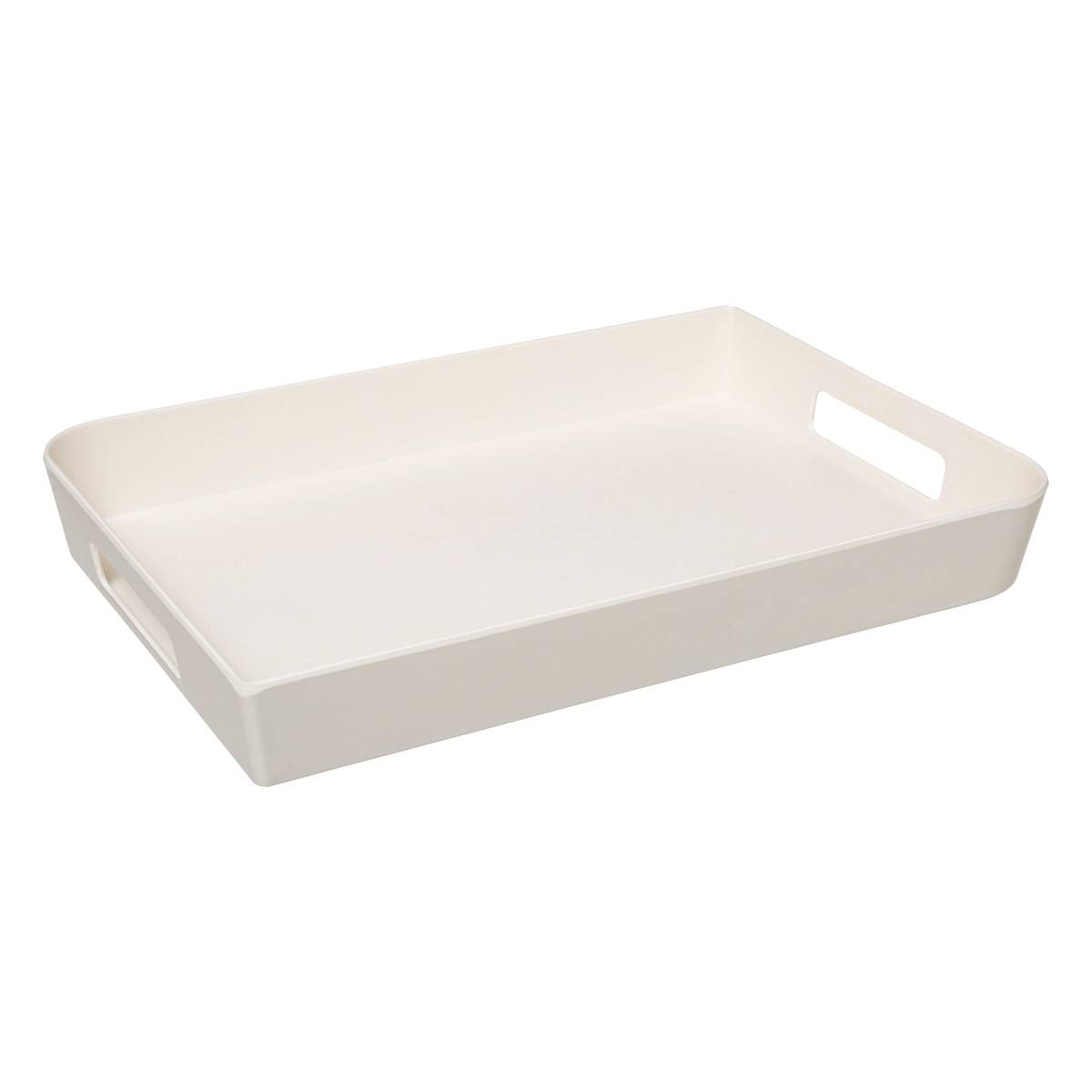 5five - bandeja 35x25cm "modern color" blanca | Leroy Merlin