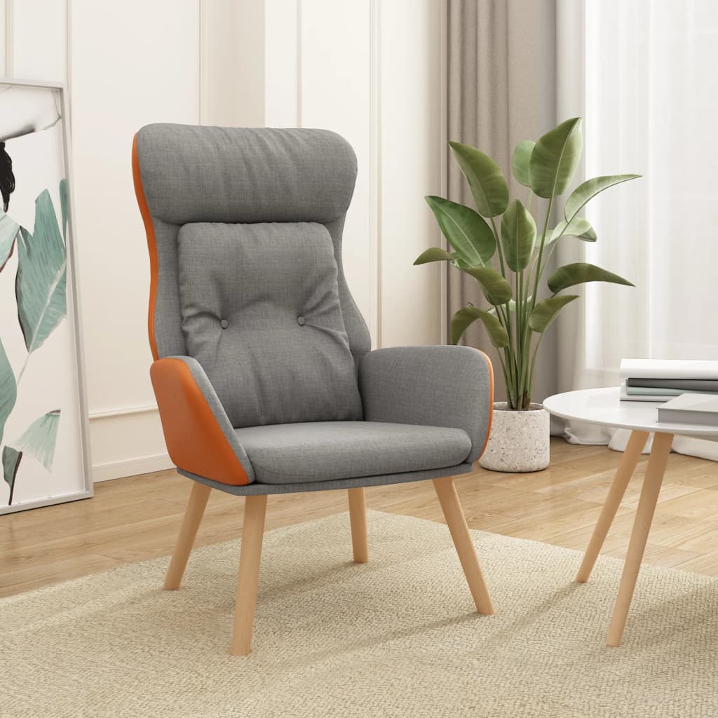 Chaise de relaxation | Fauteuil de relaxation | Chaise de Salon Gris ...