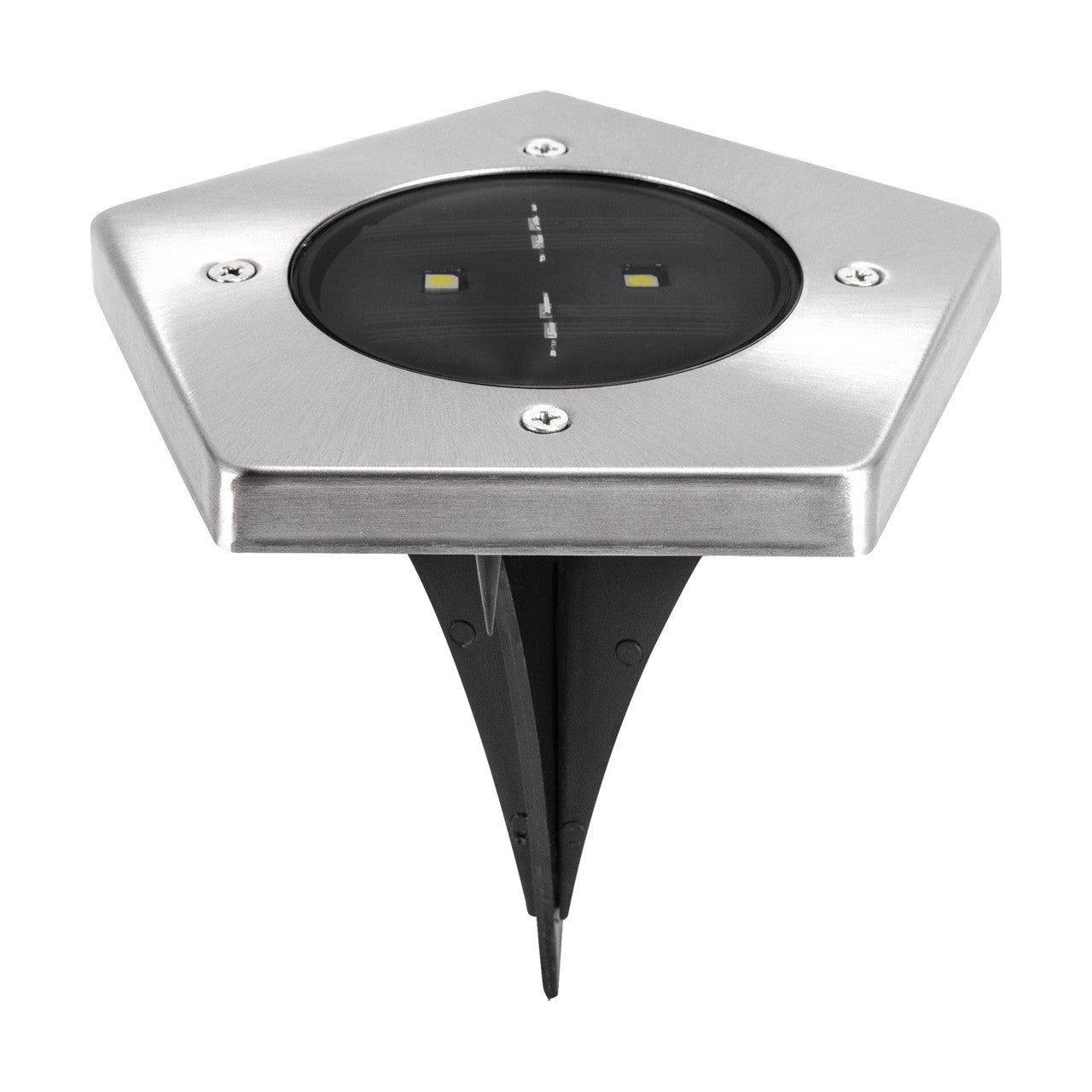Lámpara solar LED al aire libre - GAIRE LED - 0.5W - Chrome - IP65 ...