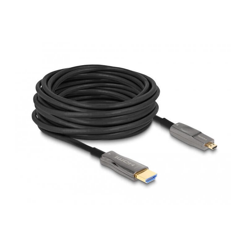 Delock 86010 cable Óptico activo hdmi 5 en 1 8k 60 hz 30 m | Leroy Merlin