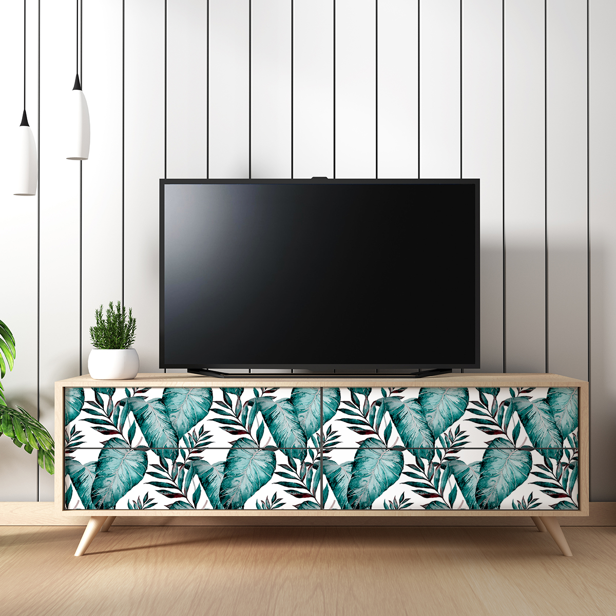 Sticker meuble tropical Huahine 60 x 90 cm | Leroy Merlin