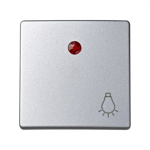 Tecla individual con visor y grabado lux aluminio Simon 73 Loft | Leroy ...