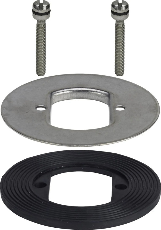 Vis, bride et joint pour bonde de douche TEMPOPLEX avec orifice 65 mm ...