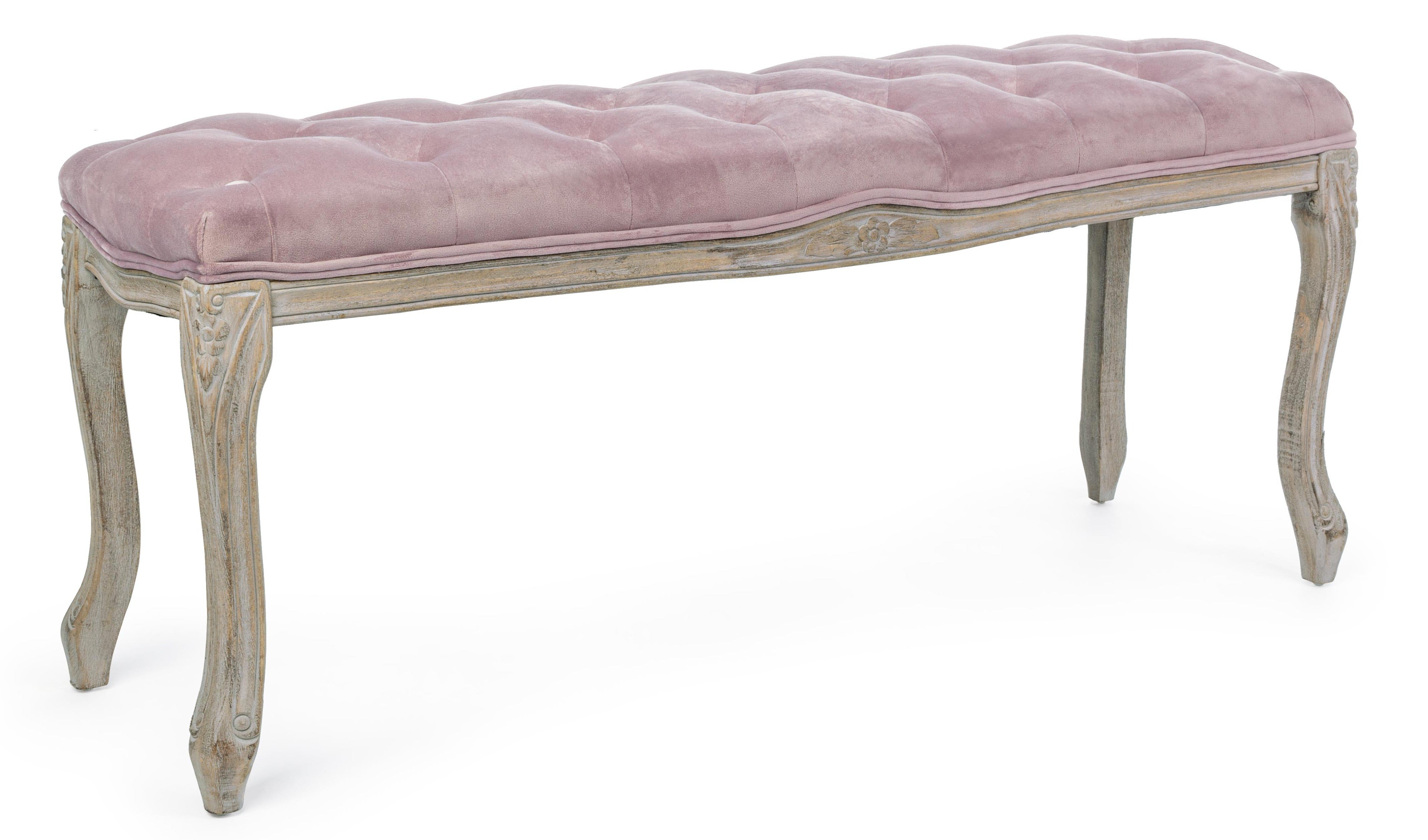Banc bois de bouleau rose Adda L 110cm | Leroy Merlin