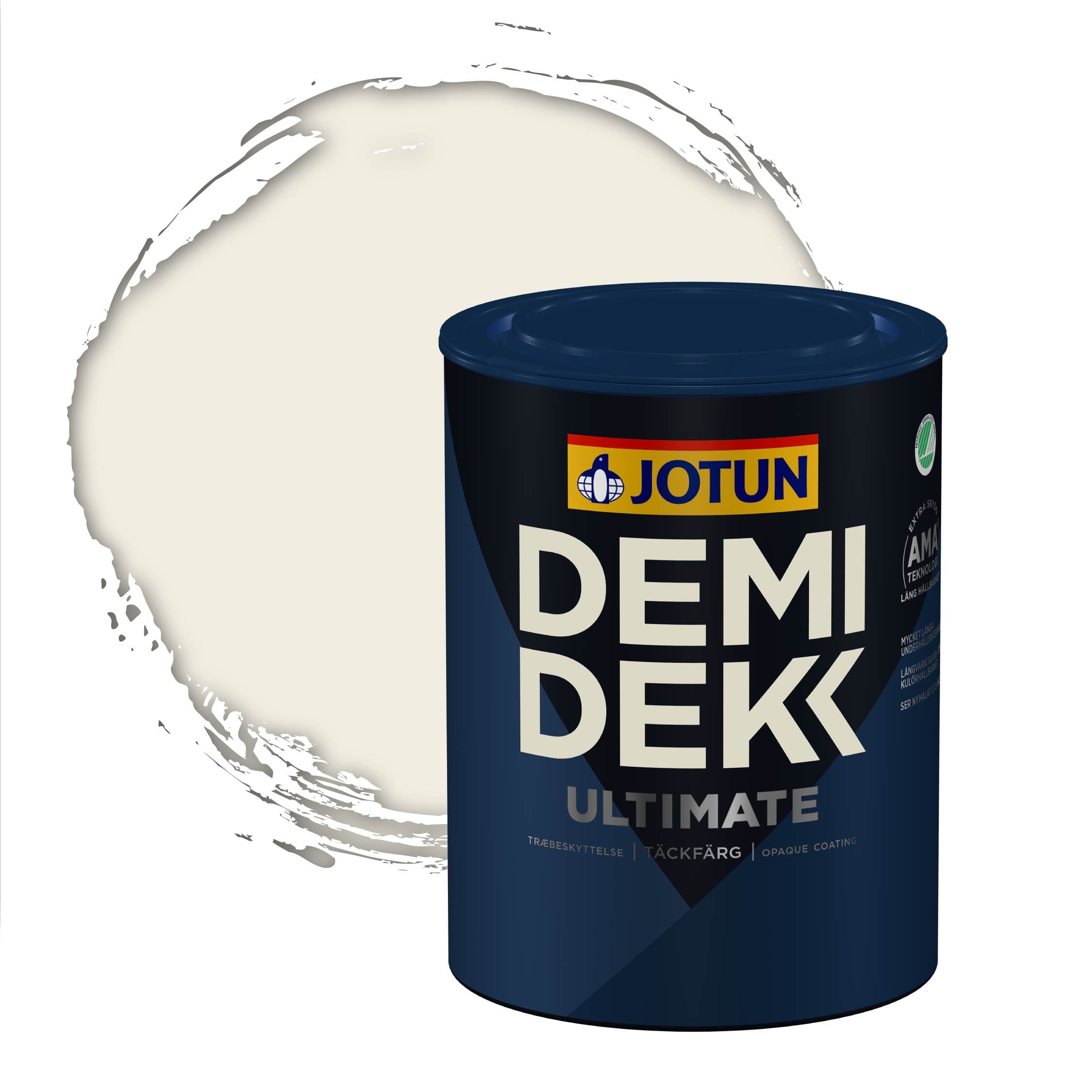 JOTUN - Peinture Bois, Lasure Opaque pour Extérieur Satinée - DEMI DEKK ...