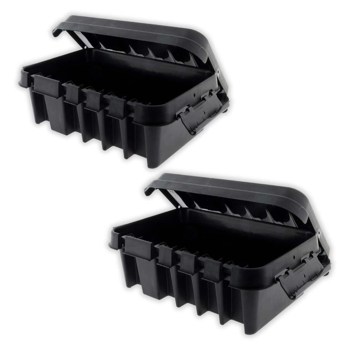 Lot de 2 boîtiers de raccordement étanche IP55 - Noir - Zenitech | Bricoman