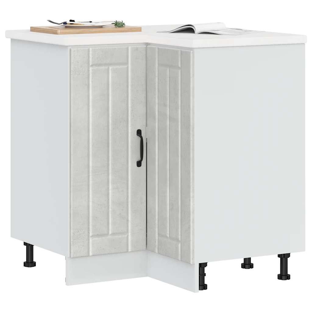 VidaXL Mueble bajo esquina de cocina Lucca madera reconstituida | Leroy ...