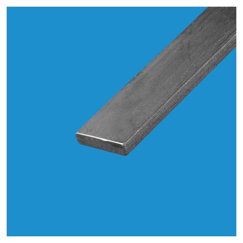 Fer plat acier 100mm ep 8 mm, Longueur : 2 metres | Leroy Merlin