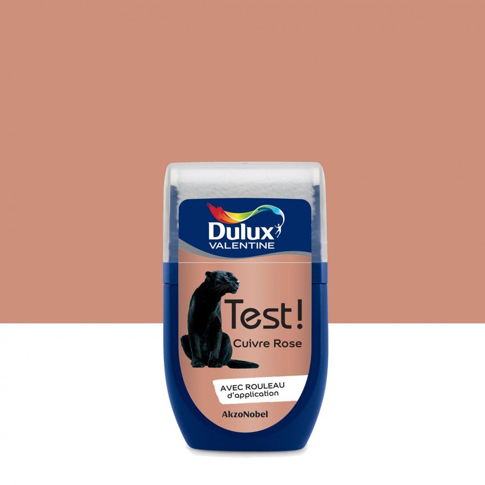 Tester per vernici Crema color rame rosa opaco 30 ml - DULUX VALENTINE ...
