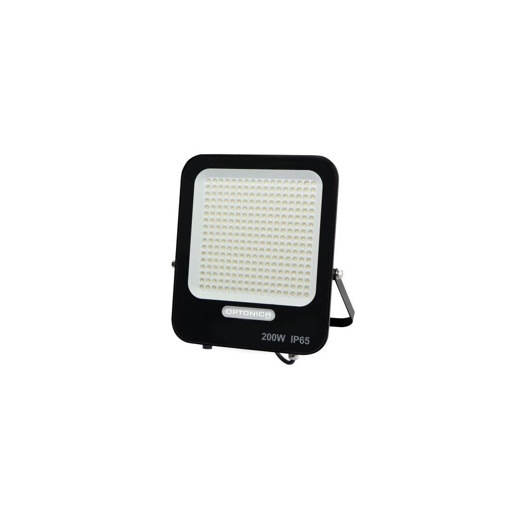 Projecteur LED 200W Noir Étanche IP65 18000lm 927W Blanc du Jour 6000K ...