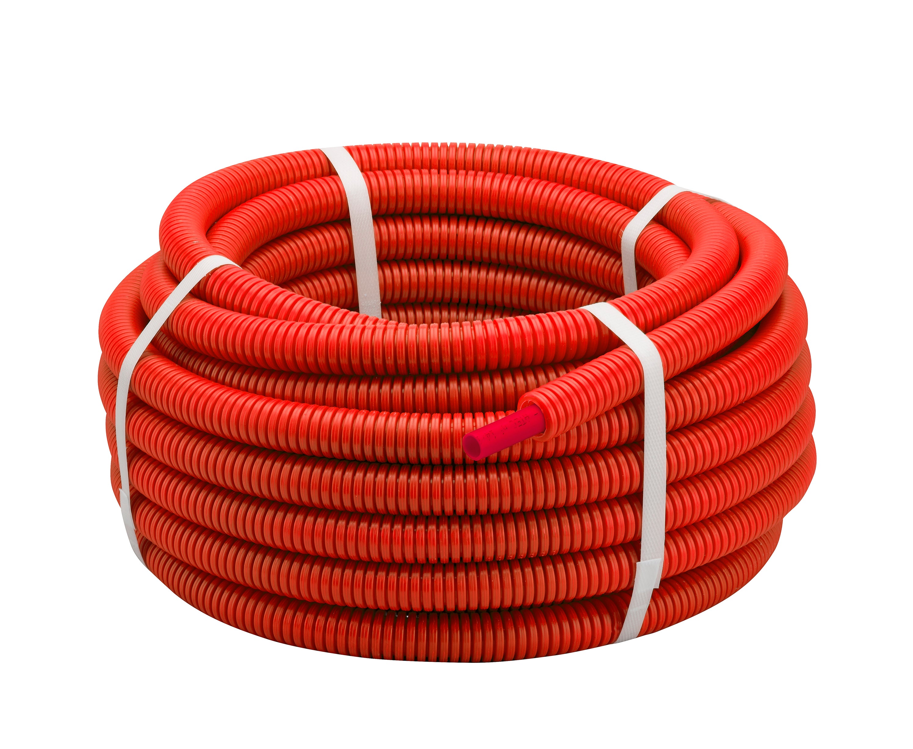 Tubo in PEX rivestito rosso ø12 - 25 metri NT | Leroy Merlin
