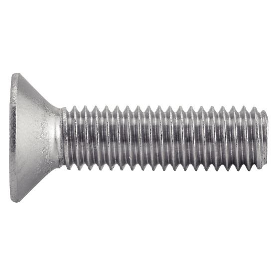 Vis à métaux Acton tête fraisée 6 pans creux inox A2 ISO 10642 | Bricoman