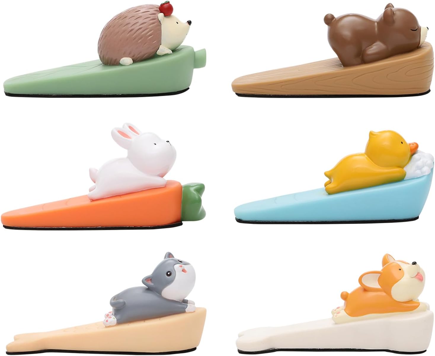 Cale-porte décorative améliorée en forme d'animal, à la fois ...