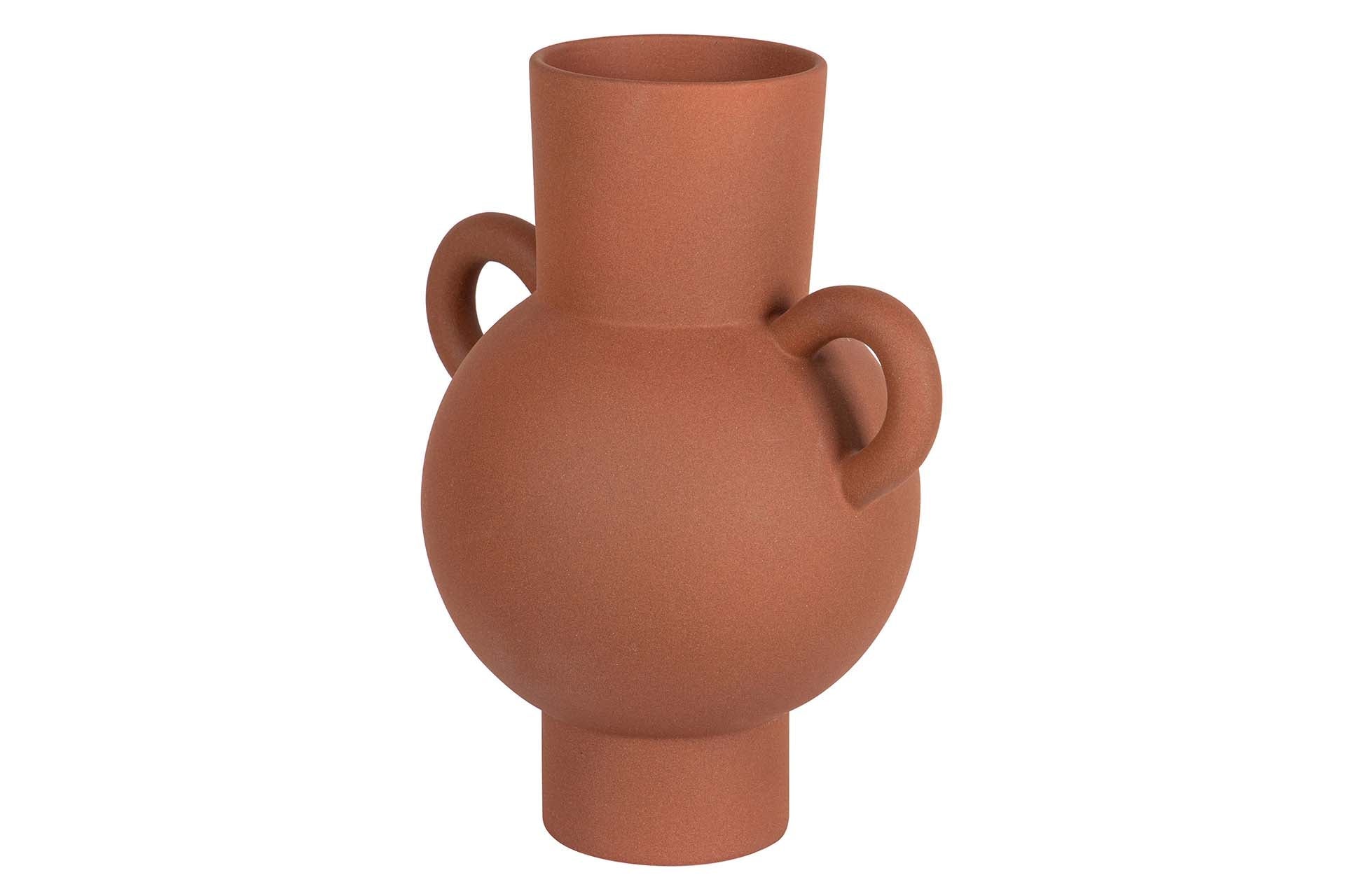 Florero Ceramica Rojo 22x16x26 Cm | Leroy Merlin