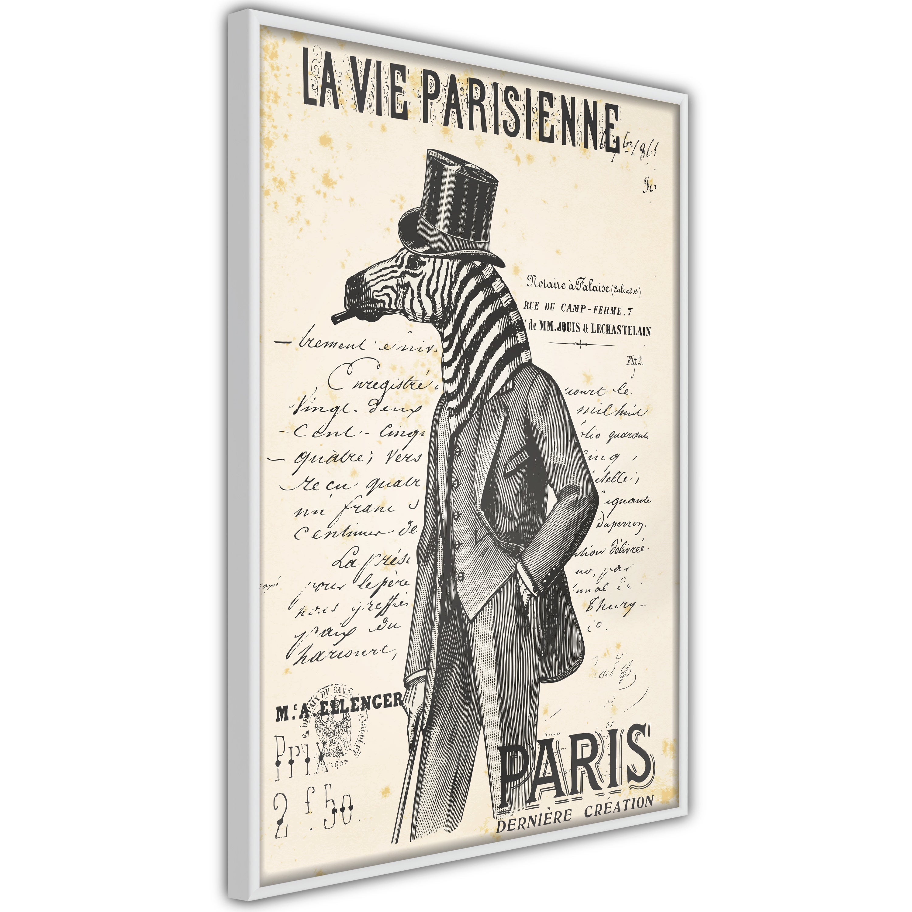 Poster et affiche - The Parisian Life - 40x60 | Leroy Merlin