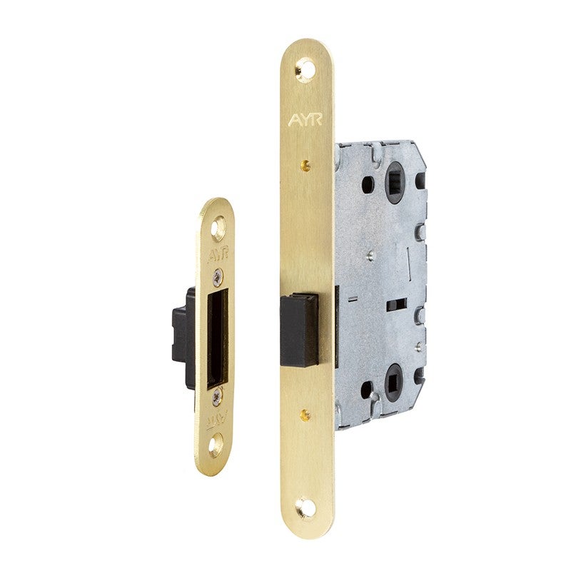 Picaporte magnetico unif.70mm latonado | Leroy Merlin