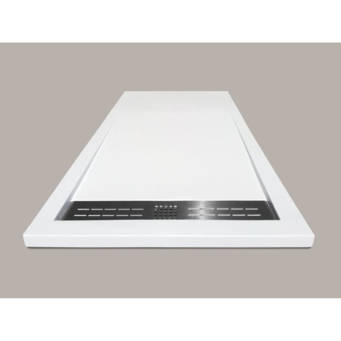 MITOLA Receveur de douche rectangulaire a poser Spirit - 160 x 80 cm ...