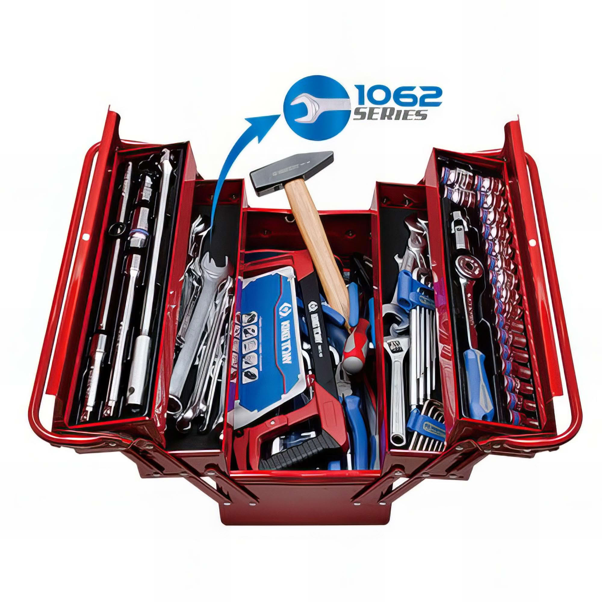 Caisse à outils complète - 220 x 260 x 470 mm - 89 pcs | Leroy Merlin