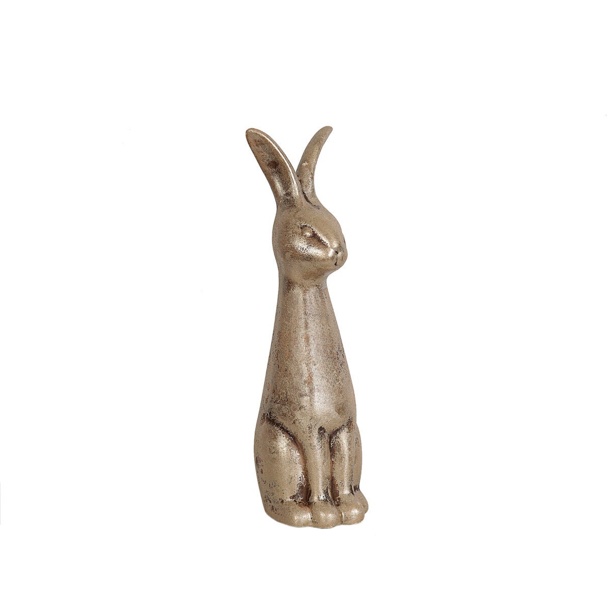 Figurine Décorative Romimex Beige Céramique Lapin 14 x 48 x 18 cm ...