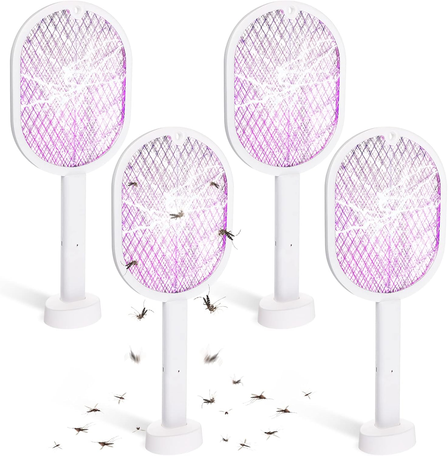 Paquete de matamoscas eléctricos, matamosquitos y matamosquitos para ...