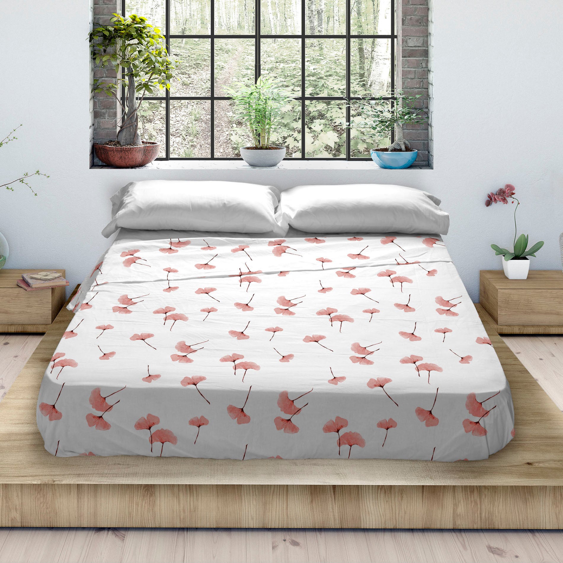 ENSEMBLE DE DRAPS DE LIT 100% COTON YOKO 150 | Leroy Merlin