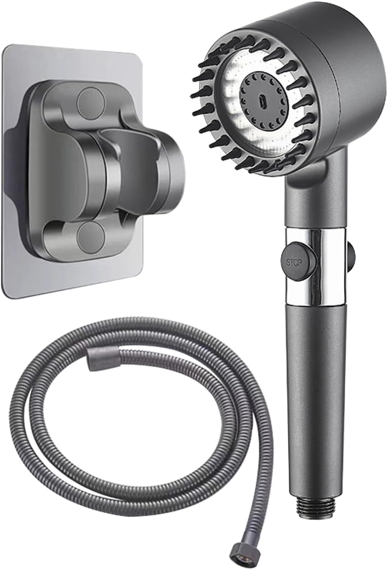 Pommeau de Massage avec Filtre, douchette à Main avec Interrupteur ...
