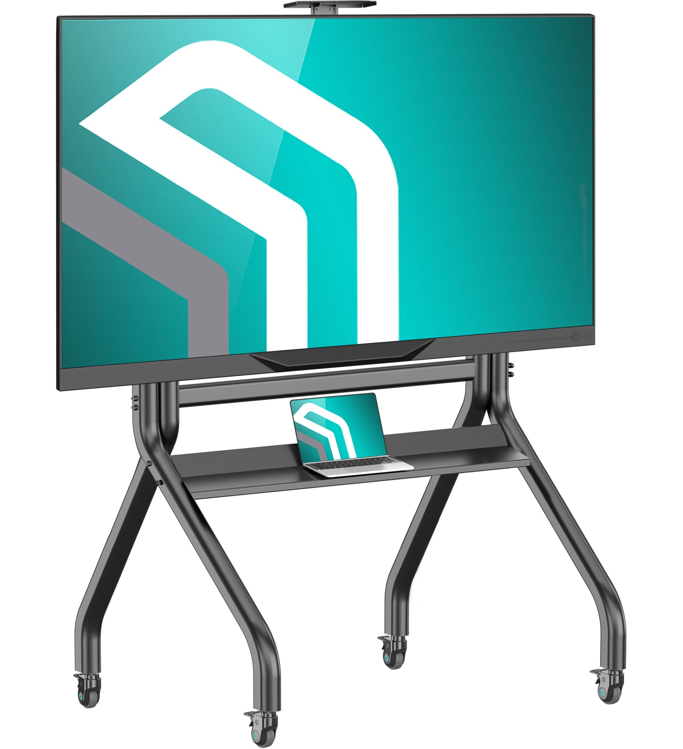 ONKRON Professionnel Support TV Roulettes 60-120", Meuble TV Roulettes ...