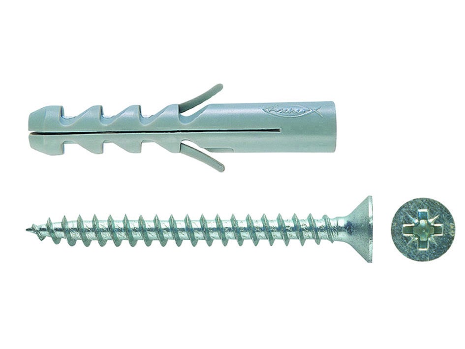 ANCLA NYLON SV FISCHER TSP VASO TORNILLO UDS S 10 V CF=PZ 25 | Leroy Merlin