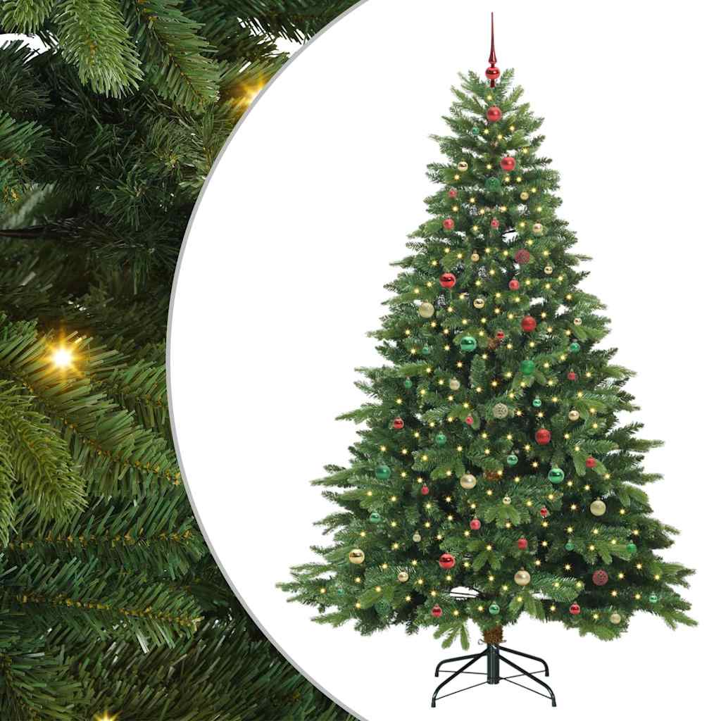 Árbol de Navidad | Árbol de fiestas artificial con 300 LED Verde 240 cm ...