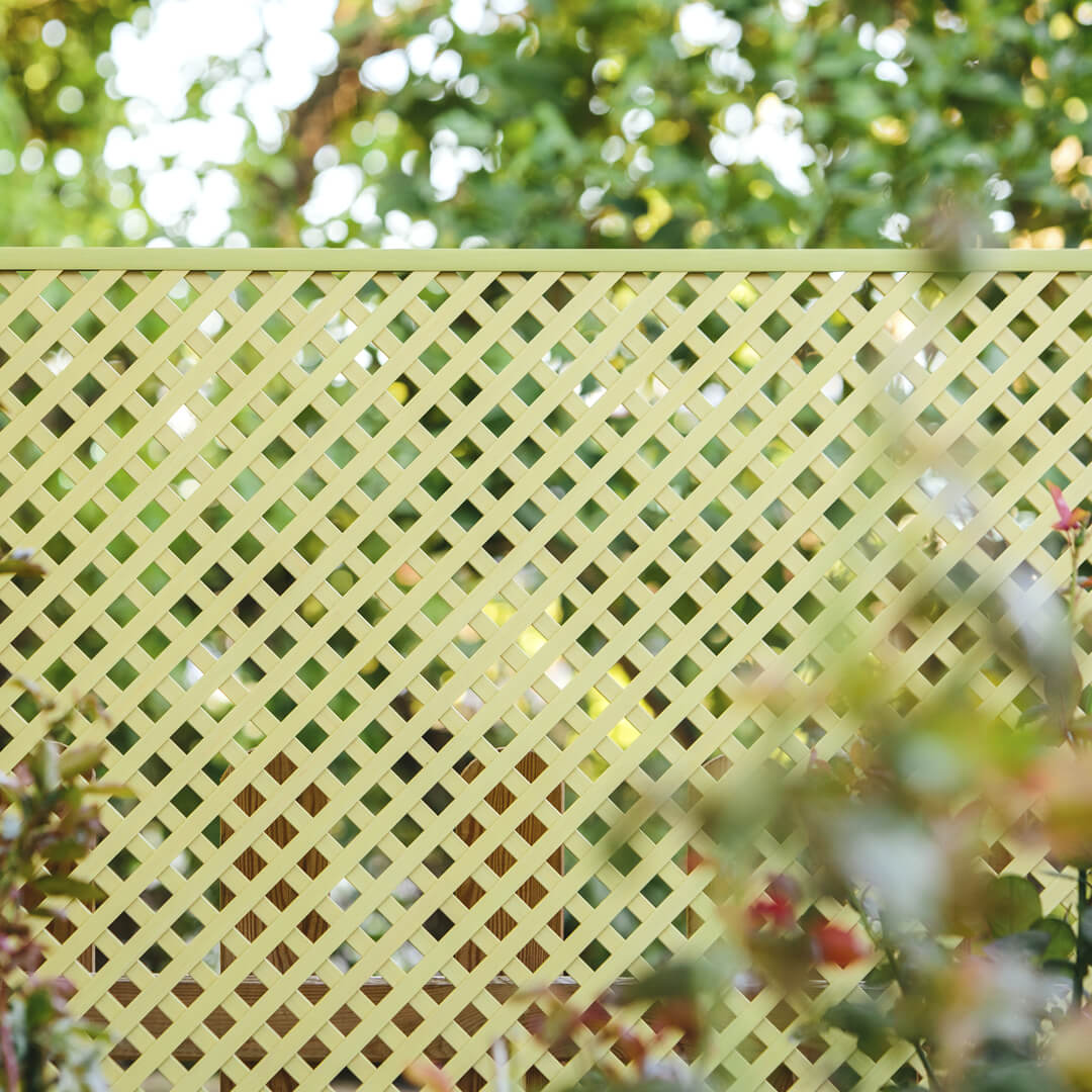Treillis PVC Canne 18mm - Décoration et intimité pour votre jardin 0,6 ...